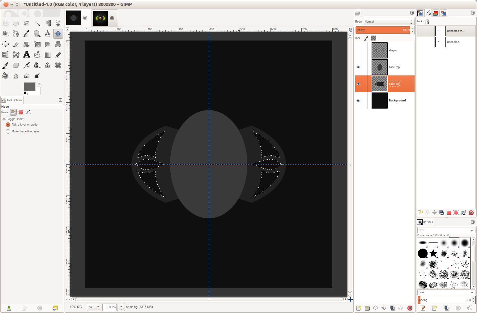 Designing a cool fantasy skull medallion — Tutorials — gimpusers.com